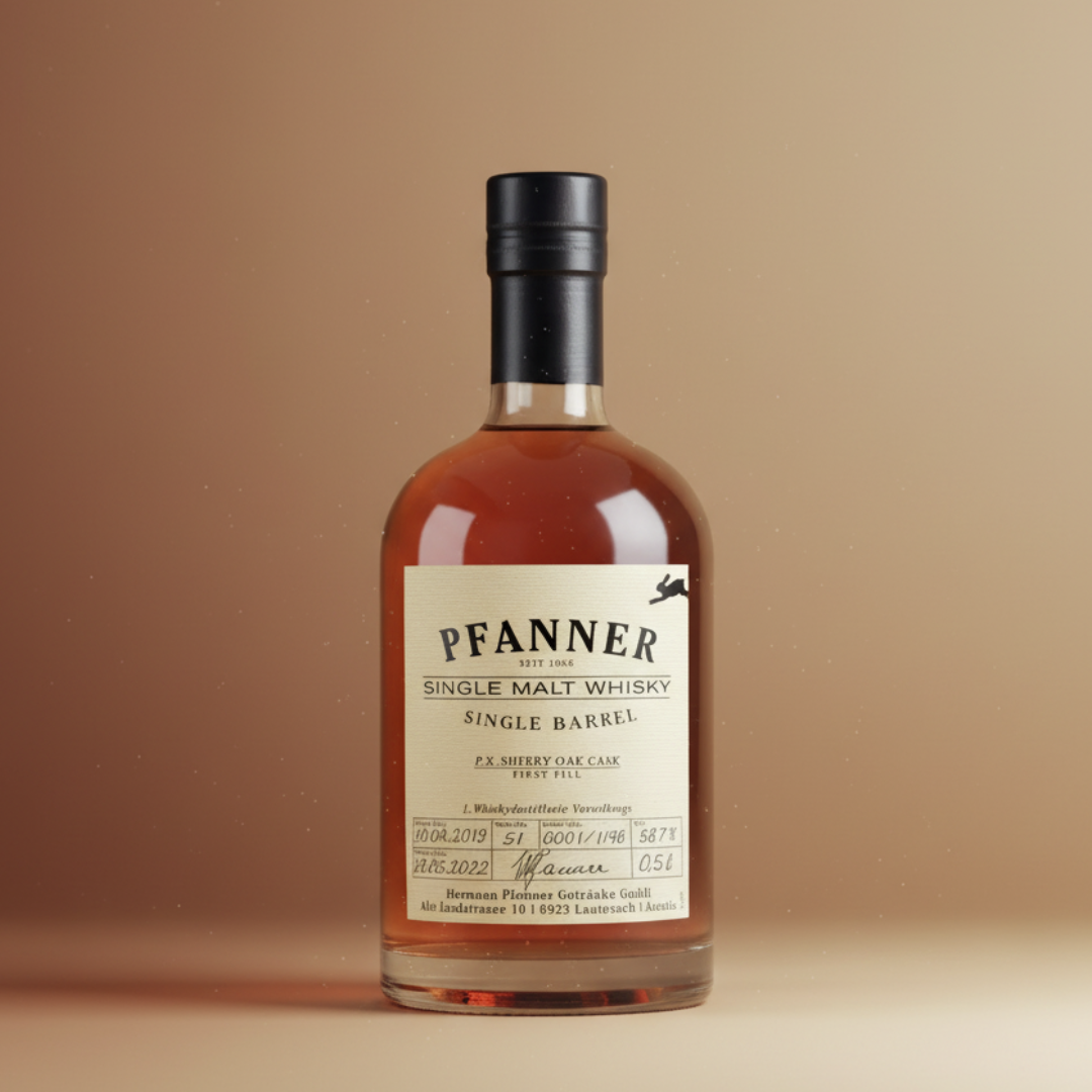 Single Malt Whisky PX Sherry Oak Cask No.51 – Pfanner & Gutmann